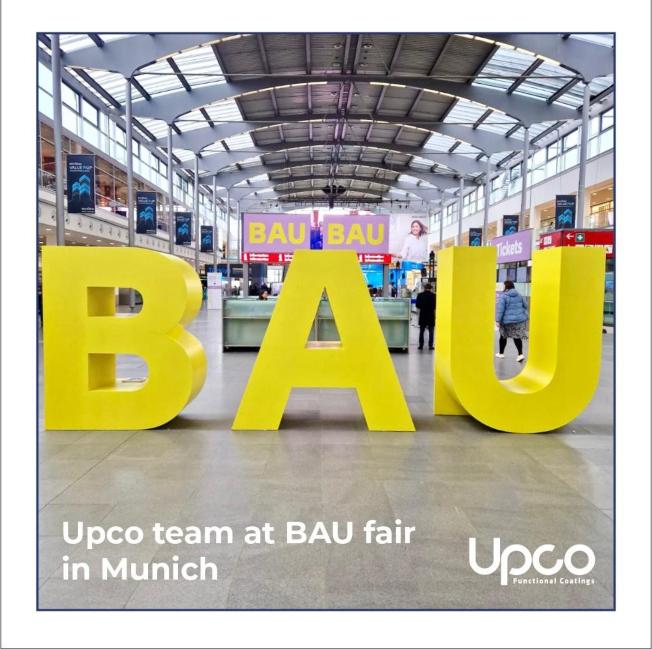 Upco team at BAU fair in Munich - Upco